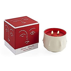 Jonathan Adler Muse Couleur Tomate Candle, White/Red