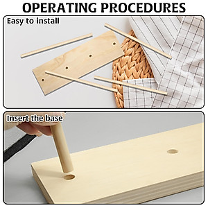 Ribbon Holder Organizer Rack, Easy to Install Ribbon Rack Ribbon Storage Organizer Ribbon Holder Bow Maker for Ribbon Wreaths, Suitable Ribbon Storage Bow Maker for Ribbon Sewing Craft