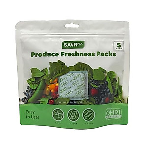 SAVRpak Freshness Packs keep your produce fresh and tasty 2-4X longer. SAVRpak is food-safe and certified for use with organics (20)