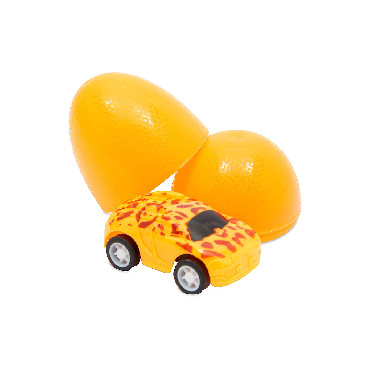 Pre-Filled Easter Eggs with Mini Pull Back Toy Cars (2.5 In, 24 Pack)