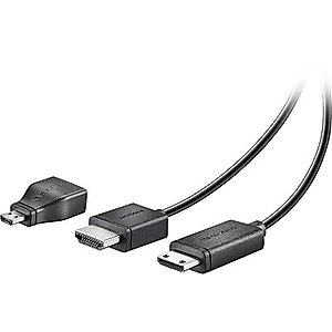 Insignia 6ft Low-profile Mini/Micro HDMI Cable