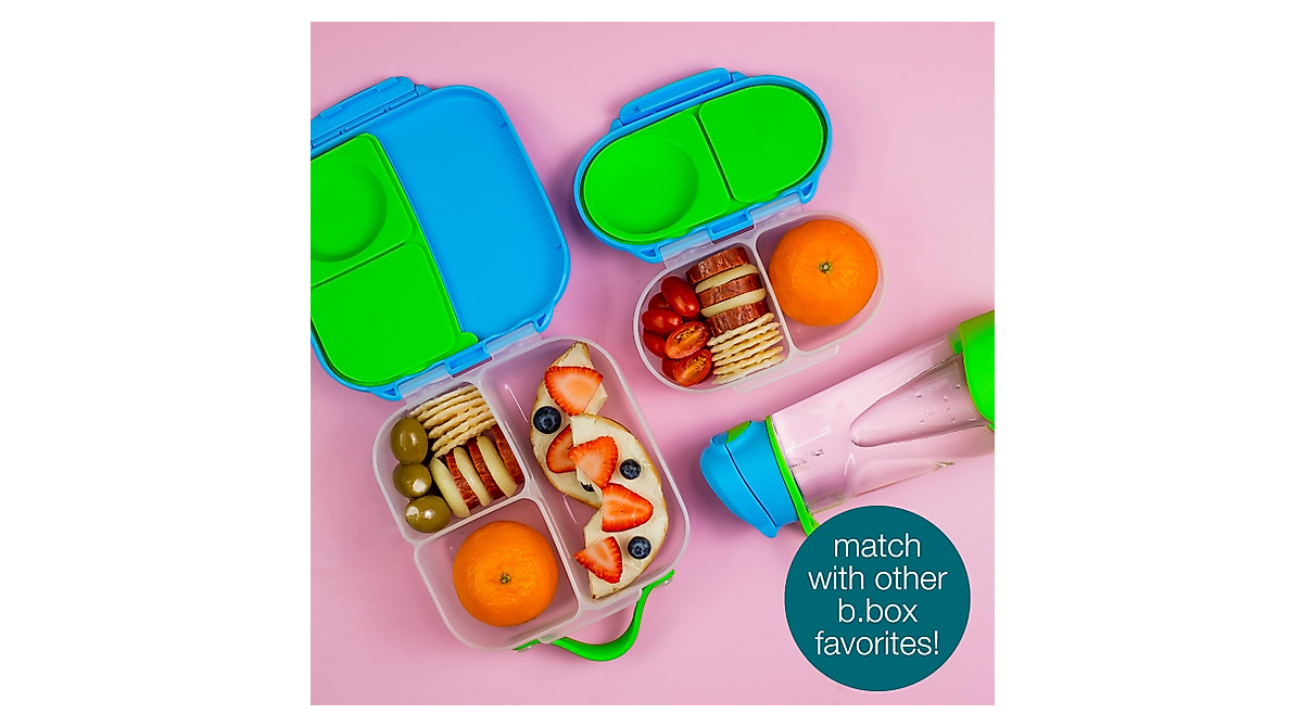 b.box Snackbox for Kids - Leak-Proof Bento with 2 Compartments