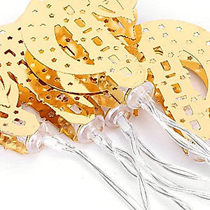 Backyard Lights, Moon Shape Practical Outdoor Patio Lights for Home Garden Patio