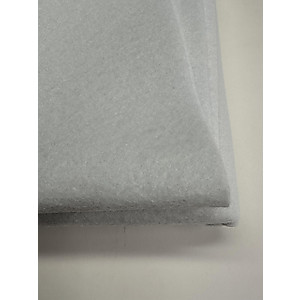 Awesome Aquatic Polishing Felt Filter Pad 100 Micron Bulk 24 ” x 36 ” Ultimate Aquarium Mechanical Prefilter Filtration Media Fresh or Saltwater Improve Water Quality Clarity Durable and Reusable