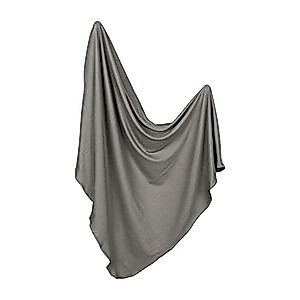 Sport Baby Swaddle Blanket - 2 Pack Swaddling Receiving Blanket with Headband - Baby Shower Newborn Gift (Basketball)