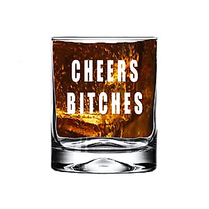 Rogue River Tactical Funny Cheers Old Fashioned Whiskey Glass Drinking Cup Gift For Him Her Mom Aunt Grandma