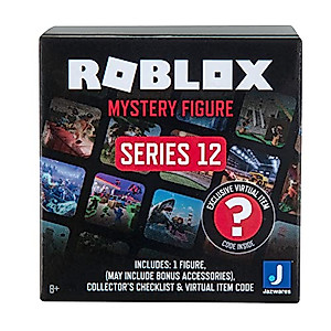 Roblox Action Collection - Series 12 Mystery Figure 6-Pack [Includes 6 Exclusive Virtual Items]