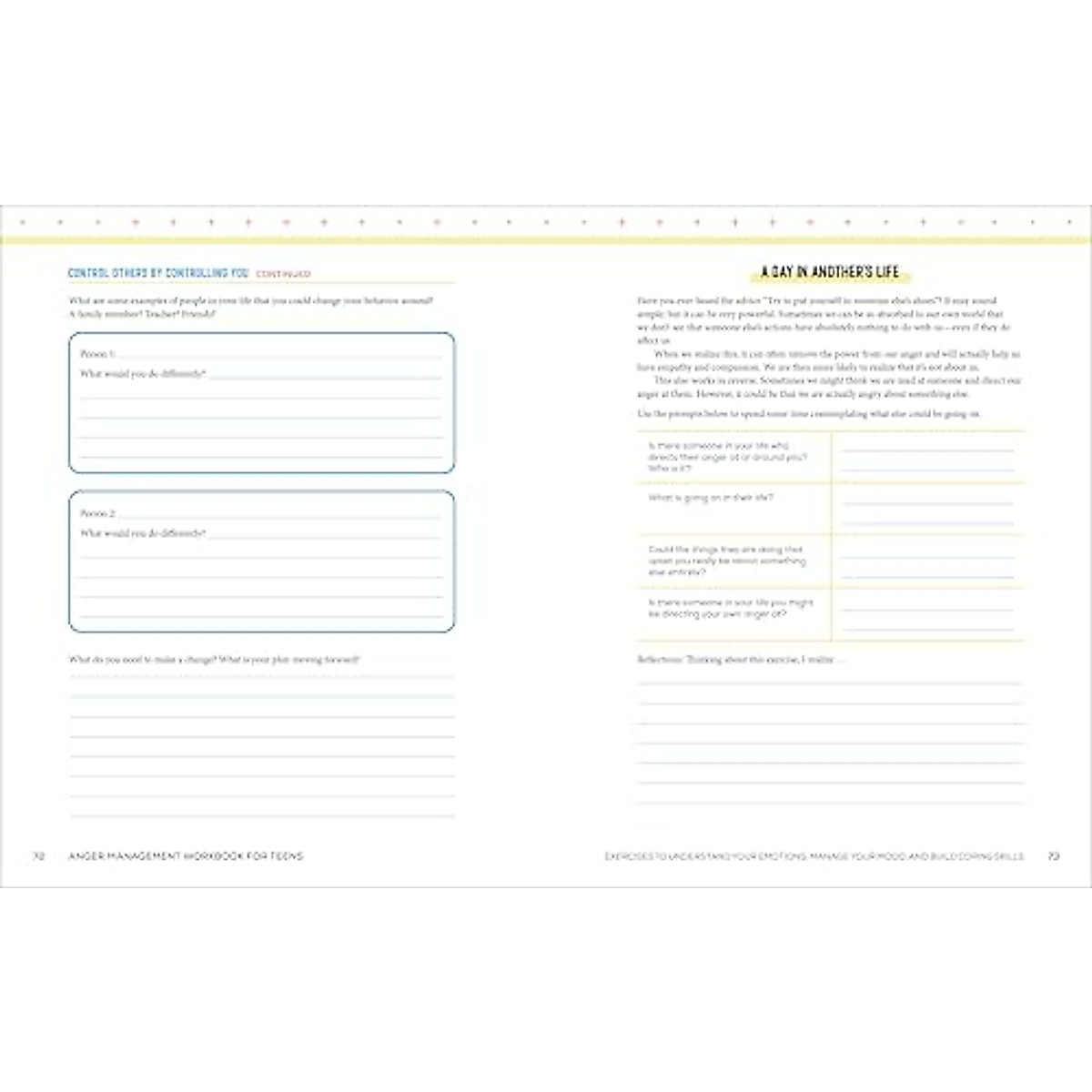 Anger Management Workbook for Teens: Exercises and Tools to Overcome Your Anger and Manage Your Emotions (Health and Wellness Workbooks for Teens)