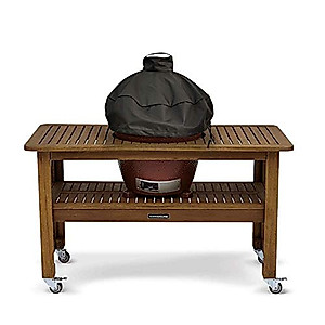 Dome Cover to Fit Large Big Green Egg Grills On Tables Or Islands -Premium Products Brand - 2 Year no BS Warranty! Free Bonus Instant Read Thermometer