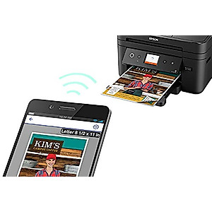 Epson Workforce WF-2860 All-in-One Printer, Print, Copy, Scan, Fax, Ethernet with OHITEC Accessories