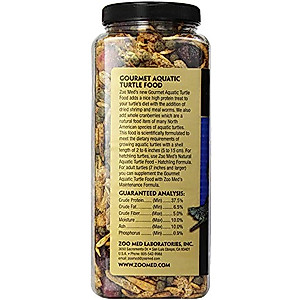 Zoo Med Gourmet Aquatic Turtle Food 11 oz - Pack of 2