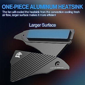 JEYI Eagle PS5 Heatsink, M.2 NVMe Heatink for PlayStation 5 with Silicone Thermal Pad - Eagle