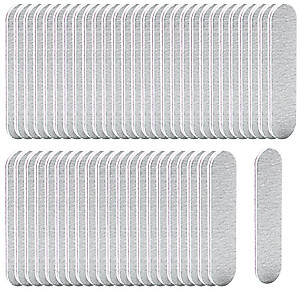 50 Packs 100/180 Grits Mini Nail Files and Buffers Double Sided Emery Boards Manicure Tool for Acrylic Nails, Nail Care