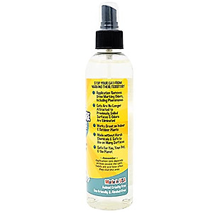 Bodhi Dog Cat No More Marking! Spray | Deters Cats from Urine Marking Indoors & Outdoors | Removes Urine Marking Odors | Safe for Indoor & Outdoor Use | Made in USA 8oz