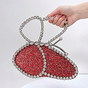 Butterfly Shaped Evening Bag, Unique Shape Clutch