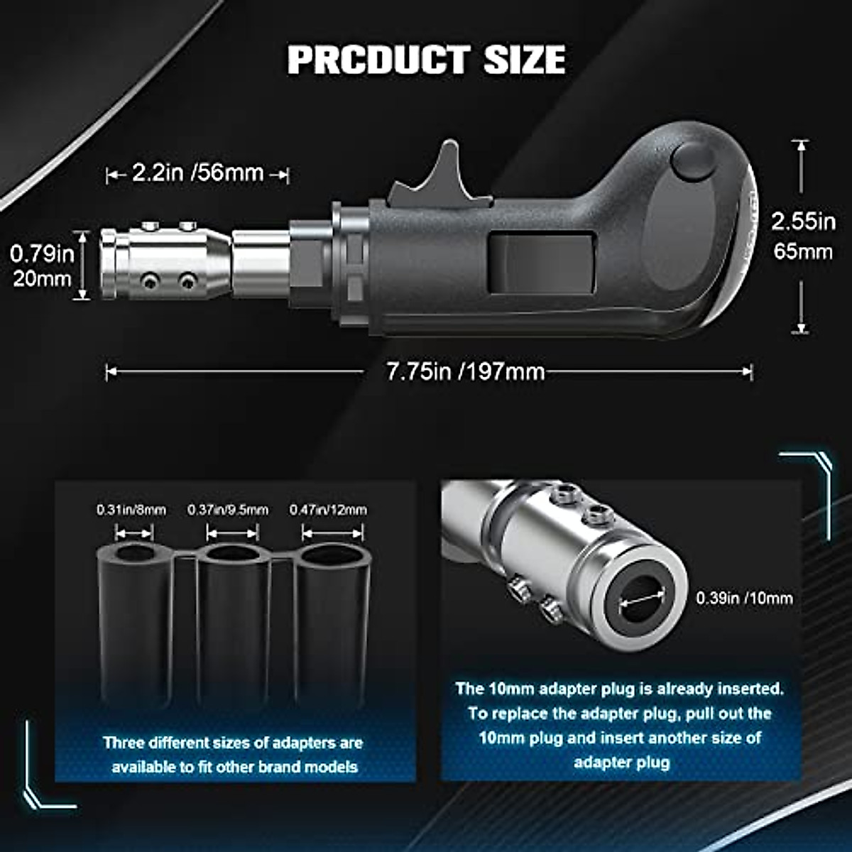 USB American Truck Simulator Shifter, Gearshift Knob Fit for ATS & ETS2 Games, PC Sim Racing Shifter Compatible with Logitech G27 G29 G920 Thrustmaster TH8A Fanatec SQ