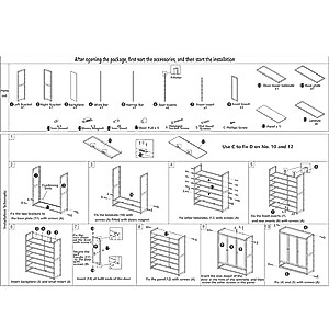 LQDMAER Bamboo Shoes Storage Cabinet with 3 Woven Rattan Doors, 7-Tiers Freestanding Shoe Rack for Entryway or Hallway, Removable Shoe Cabinet Organizer for 35 Pairs of Shoes