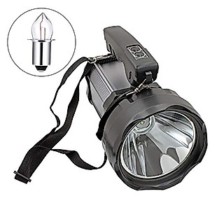 Mudder 8 Pieces 2D-2.4-Volt 0.7A Krypton Flashlight Bulb Replacement Bayonet Base Bulb