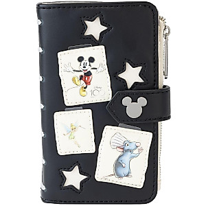 Loungefly Disney100th Anniversary Sketchbook Flap Wallet