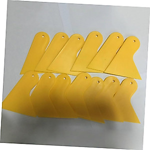 PRETYZOOM Scraper for DIY Tools Glue Scraper Small Scraper DIY Scraper Yellow
