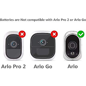 JESSY 12 Pack CR123A Lithium Batteries, 3.7V 750mAh Rechargeable Batteries for Arlo Wireless Cameras VMC3030 VMK3200 VMS3330 3430 3530 and Flashlight Polaroid Microphone