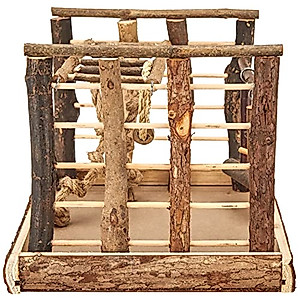 TRIXIE 5661 Natural Living Playground 35 29 25 cm, Brown