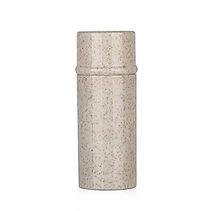 Makeup Brush for Blush, Powder, Foundation, Concealer Retractable Kabuki Cap with Recycled and Sustainable Materials Cruelty Free Synthetic Taklon Bristles Travel Cosmetic Brushes(Apricot)