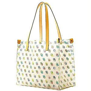 Dooney Bourke Clear IT Medium Shopper Bag Purse Tote