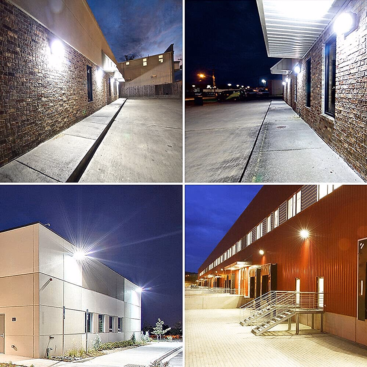 CHIUER 100W 347V 480V High Efficiency LED Wall Pack Light[MH HID HPS Replacement] Security Lamp Outdoor Lighting Roadway Fixture IP65 5000K Daylight ETL DLC Lighting Facts