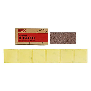 Pax 14 Pcs Lightweight Clear Glueless Tire Puncture Bike Tube Patch Kit, Multipurpose Transparent Self-Adhesive Patch for Inflatable Rubber, Pool Boat, Swimming Tube, Rain Boots & Umbrellas