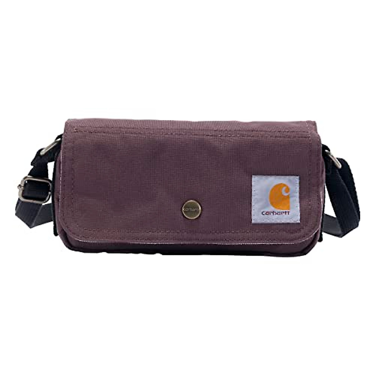Carhartt Legacy Women's Essentials Crossbody Bag and Waist Pouch, Wine