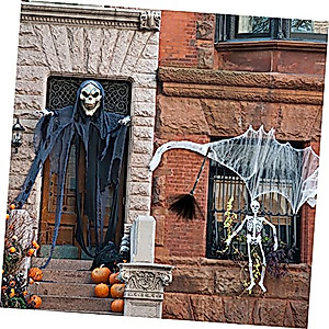 1Pc Halloween Broom Witch Accessories for Women Witch Broom Halloween Kids Broom Props Halloween Wizard Broom Kids Decor Halloween Small Broom Make up Child Costumes Plastic