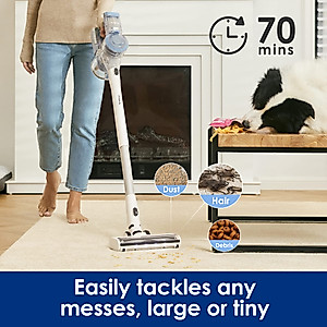 Tineco A11 Pet Ex Cordless Stick Vacuum, Lightweight Handheld Vacuum, Long Run Time and Powerful Suction for Carpet and Hard Floor