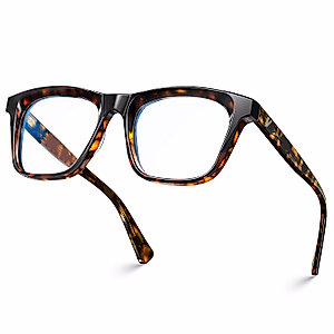 VISOONE Acetate Blue Light Blocking Glasses Square with Anti Glare for Computer Women and Men BONA