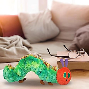 YULOMI The Very Hungry Caterpillar Toy Plush Caterpillar Toys World of Eric Carle Stuffed Toys Lovely Caterpillar Soft Pillow Home Decor Kids Gifts