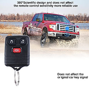 Car Keyless Entry Remote Key Fob Replacement for Ford 1998-2016 F150 F250 F350 Escape Expedition Explorer Ranger /Mazda /Lincoln CWTWB1U331 CWTWB1U345 3Button Pack of 2