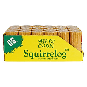 C&S Nut'n Sweet Corn Squirrelog, Single Pack Refill