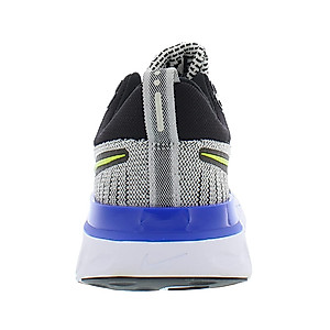 Nike Mens React Infinity Run Flyknit 2 (White/Cyber-Black-Racer Blue) Size 9.5