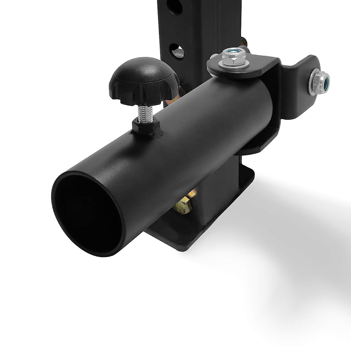 A2ZCARE Power Rack T-Bar Row Landmine Base - Fitness Rack Mounted Landmine Attachment - Fit 2-inch Olympic Bars - Compatible with 2x2 inch Power Rack