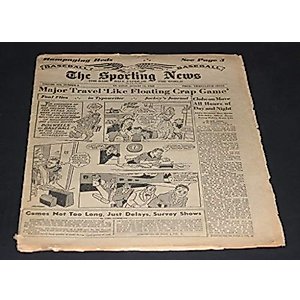 THE SPORTING NEWS COMPLETE NEWSPAPER AUGUST 11 1962 MEL STOTTLEMYRE ARTICLE