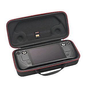 RLSOCO Carrying Case for Steam Deck & Steam Deck OLED, Protective Case for Steam Deck Console, Steam Dock, AC adapter, SD Card (Case Only)