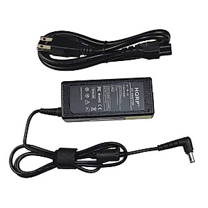 HQRP 19V AC Adapter Compatible with Samsung HW-K360 HW-KM36 HW-KM36C PS-WK360 Soundbar Speaker System Power Supply Cord Adaptor + Euro Plug Adapter
