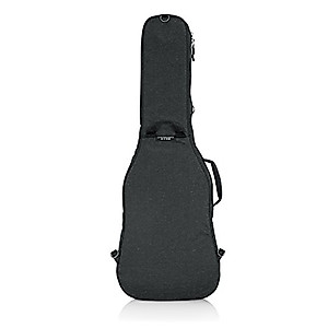 Gator Cases Transit Series Electric Guitar Gig Bag; Charcoal Black Exterior (GT-ELECTRIC-BLK)