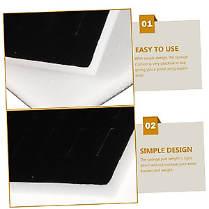 Holibanna Ring Tray Core Ornament Earrings Foam for Rings Earring Display Tray Ring Display Case Ring Display Holder Accessory Tray Necklace Display Stand Sponge Insert Jewelry