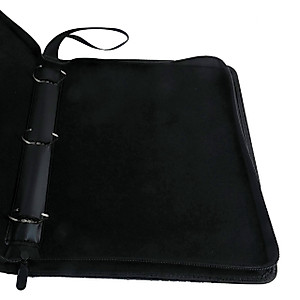 Ursae Minoris Echelon Zipper Album with Collector's Pages for 36 Coins in Standard Certified or Certified-Style Holders PCGS, NGC, ANACS, Lighthouse, Guardhouse, BCW, Ursae Minoris – Deep Blue