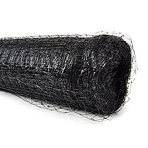 Easy Gardener 6050AZ Netting and Fencing, 7 ft X 100 ft, Black