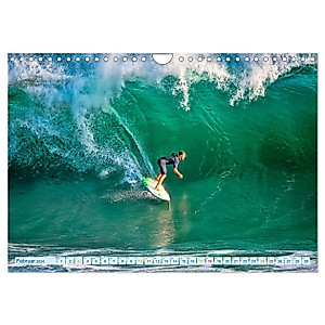 Surfing - water, wind and cool guys (Wall Calendar 2024 DIN A4 Landscape), CALVENDO 12 Month Wall Calendar