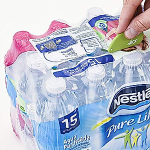 Slice Micro Safety Cutter | Safe Ceramic Box Cutter Lasting 11x Longer than Metal | Keychain Box Opener | 48 Pack