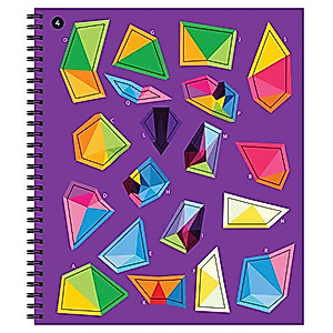 Brain Games - Sticker by Letter - 3 Sticker Books in 1 (30 Images to Sticker: In the Wild, Dinosaurs, Ocean Fun)