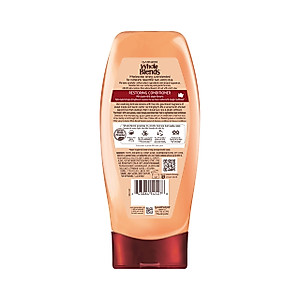 Garnier Whole Blends - Maple Remedy - Paraben Free Vegan Formula - Shampoo & Conditioner Set - Net Wt. 12.5 FL OZ (370 mL) Per Bottle - One Set